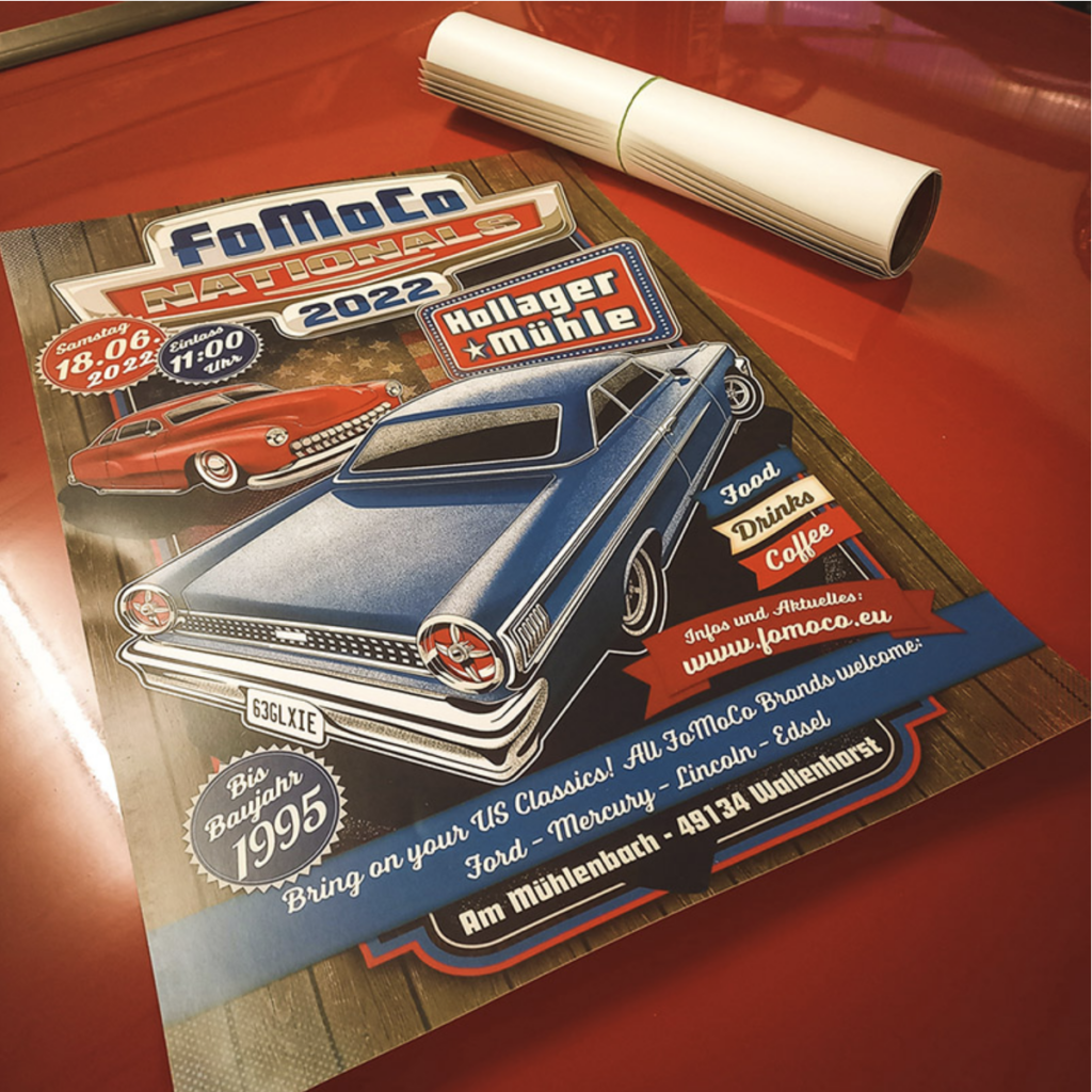 Plakat FoMoCo Nationals 2022 – FoMoCo Nationals